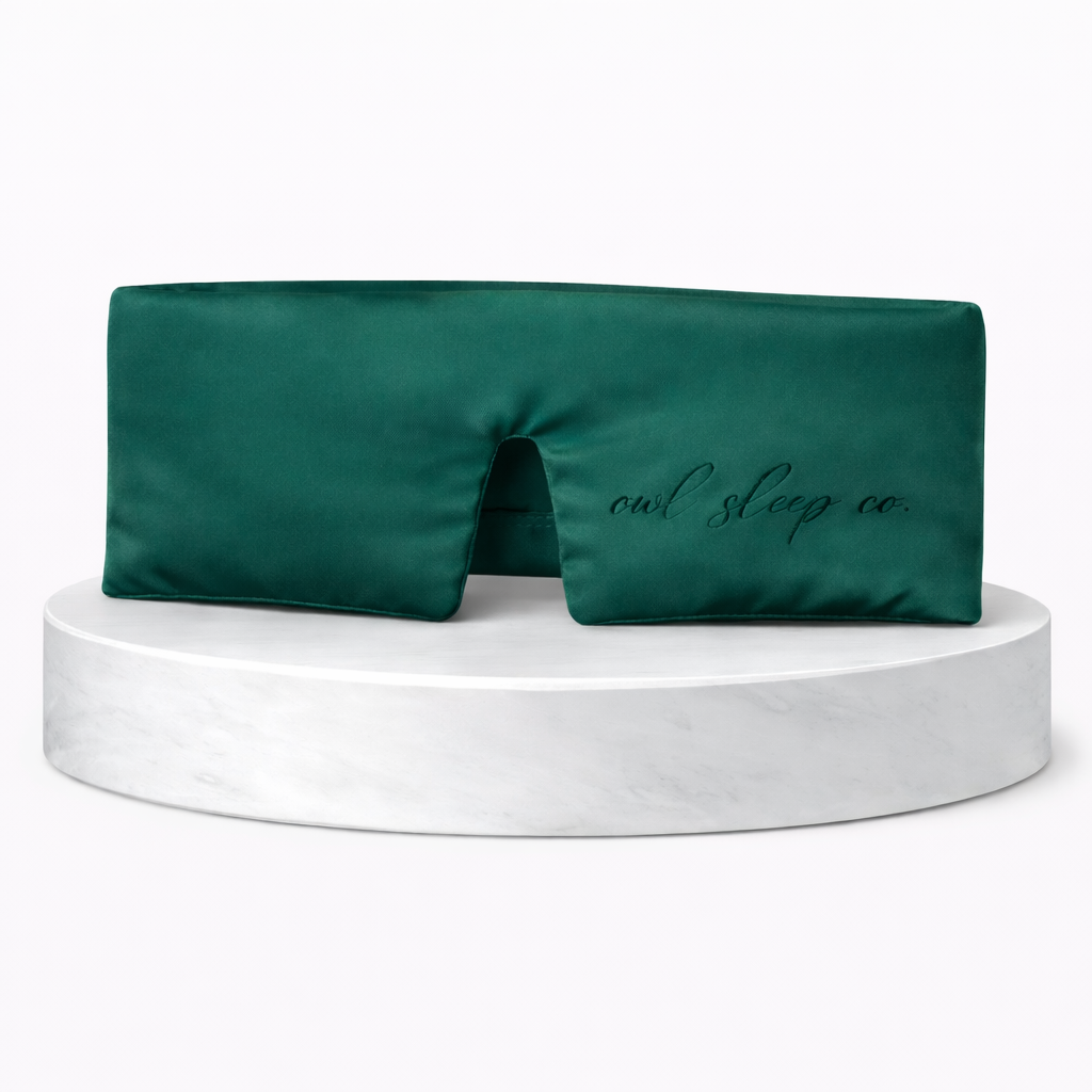 Luxury 100% Mulberry Silk Deep Sleep Mask (Adjustable Straps) – Light ...